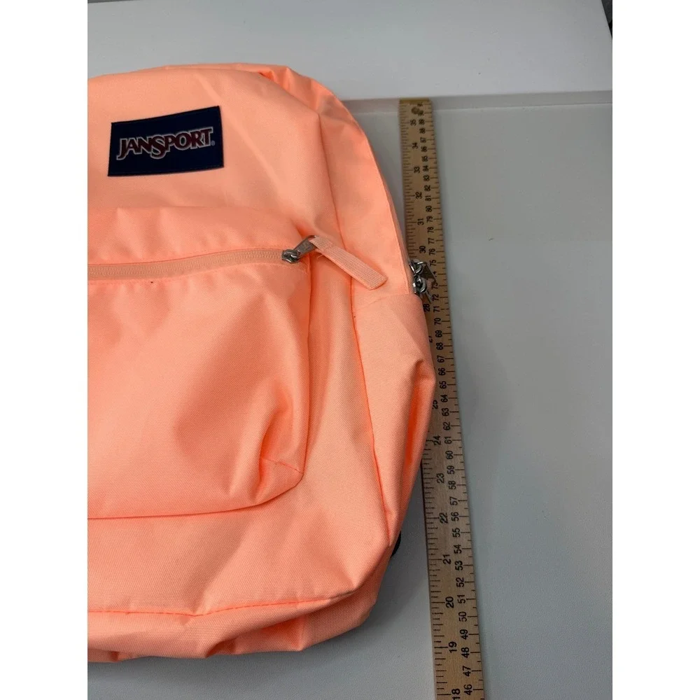 Jansport | Accessories | Jansport Superbreak Backpack Peach Neon School ...
